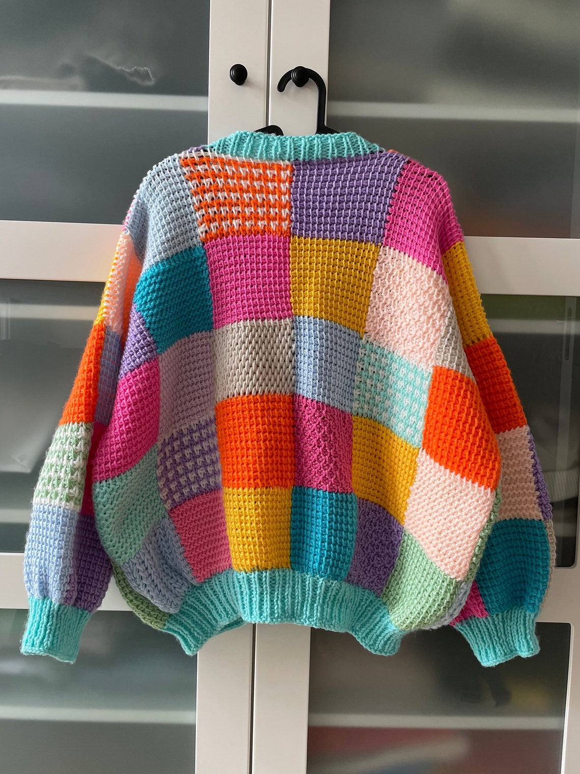 Harry Styles Knitted Letter Embroidered Cardigan,multicolor ...