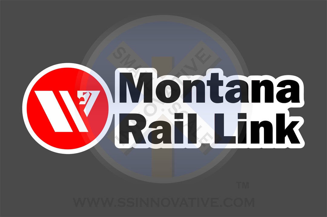 Montana Rail Link "mrl" Diecut Sticker/decal - Etsy