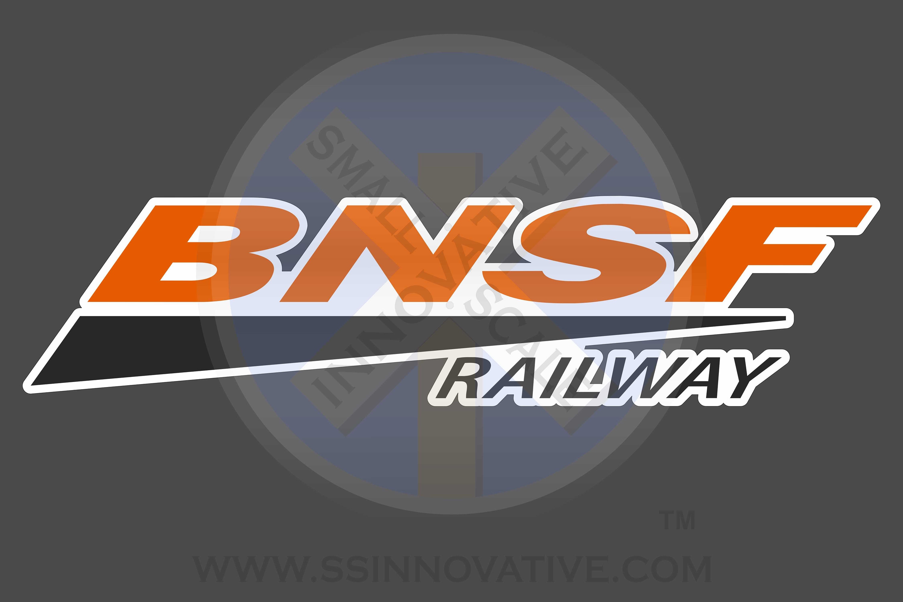 Burlington Northern Santa Fe "bnsf" Diecut Sticker/decal - Etsy