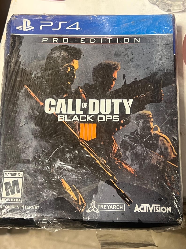 Pro Edition Call of Duty Black Ops 4 Pro Edition - Etsy