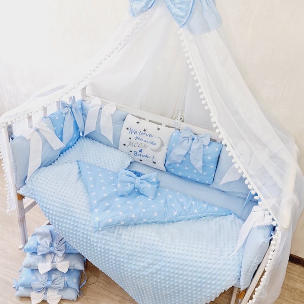 Crib Bedding Set Boy - Etsy