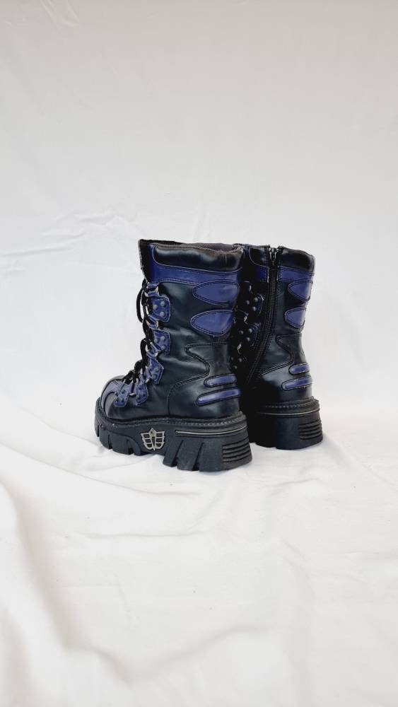 EU 38 / UK 5 Madfish Boots Vegan Cyber Goth Eco Goth 90s - Etsy