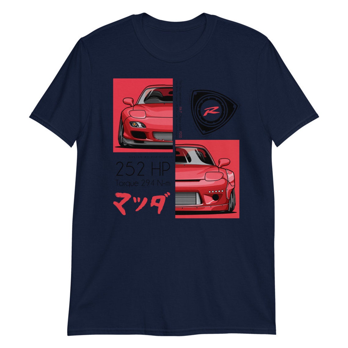Unisex T-Shirt Mazda Rx7 FD3s Spec racing shirt car | Etsy