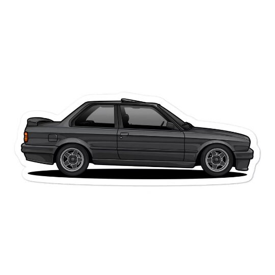 Stickers BMW M3 E30 Car Sticker Car Lover Best Gift Car - Etsy Canada