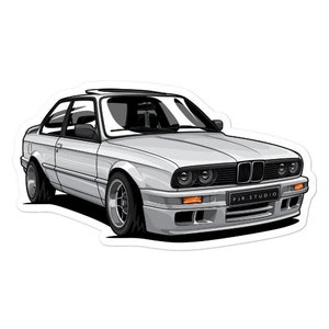 Stickers | BMW M3 E30 | Car Sticker, Car Lover, Best Gift, Car Decal ...