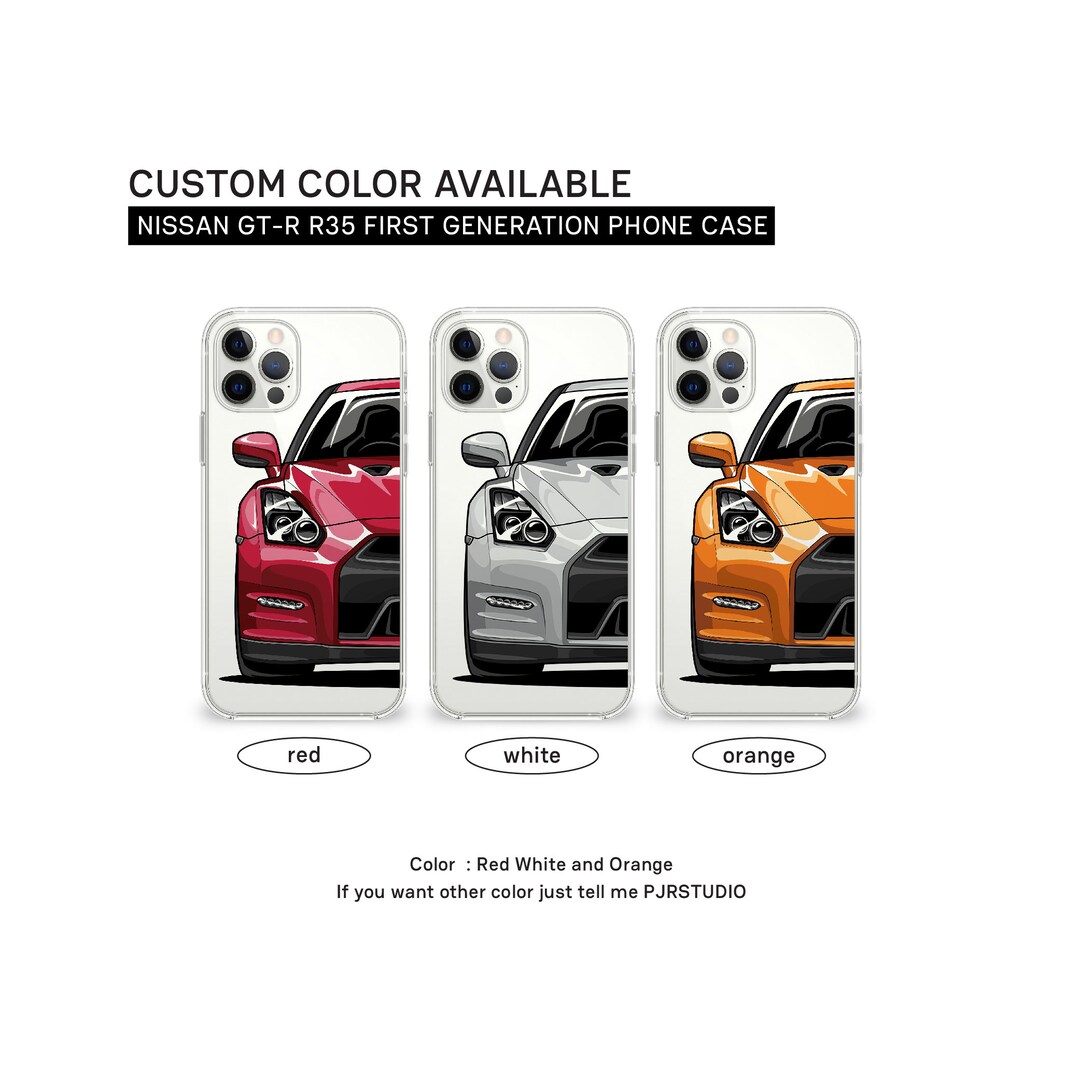 IPhone Case Nissan GT-R R35 First Generation Car Phone Case, Jdm Phone ...