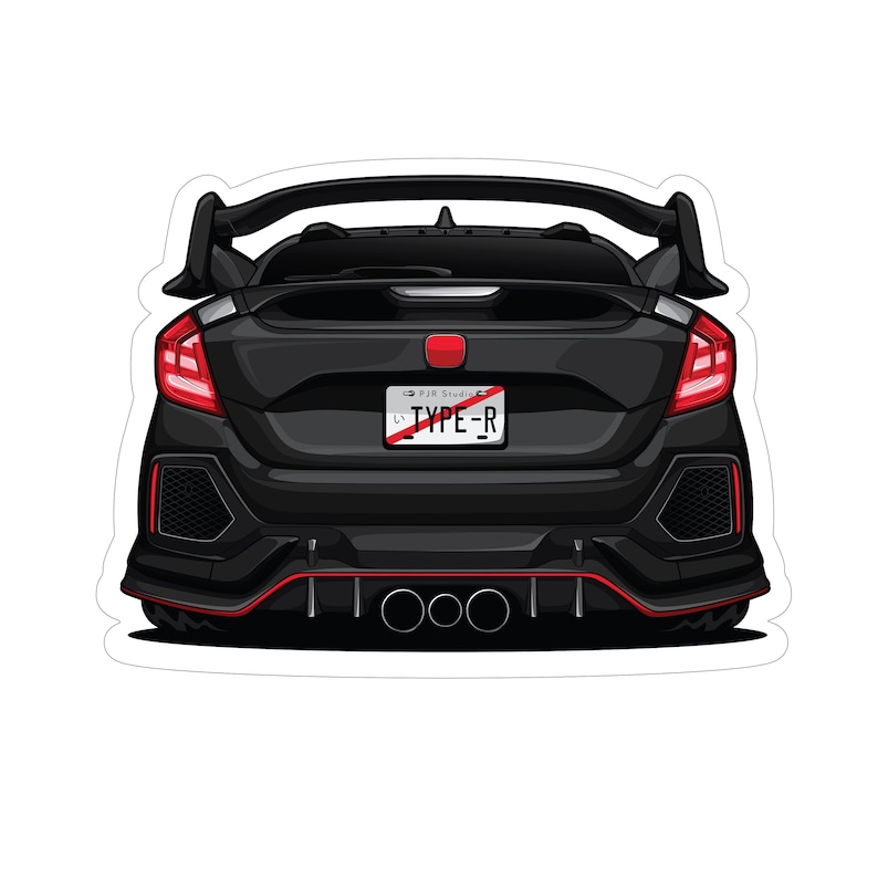 Stickers Honda Civic Type-r Fk8 Car Sticker Car Lover - Etsy Canada