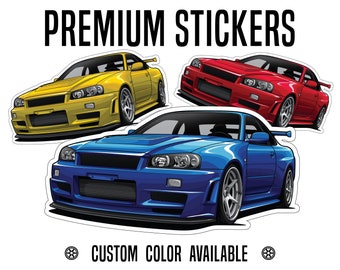 Nissan Gt R R34 - Etsy