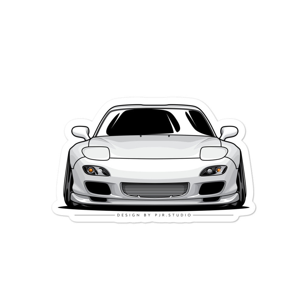 Pegatinas sin burbujas / Mazda Rx7 Fd3s / pegatina de coche - Etsy México