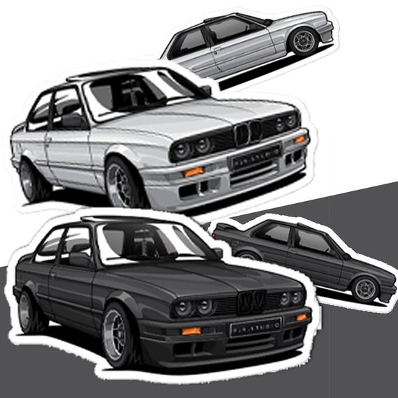 Stickers BMW M3 E30 Car Sticker Car Lover Best Gift Car | Etsy Canada