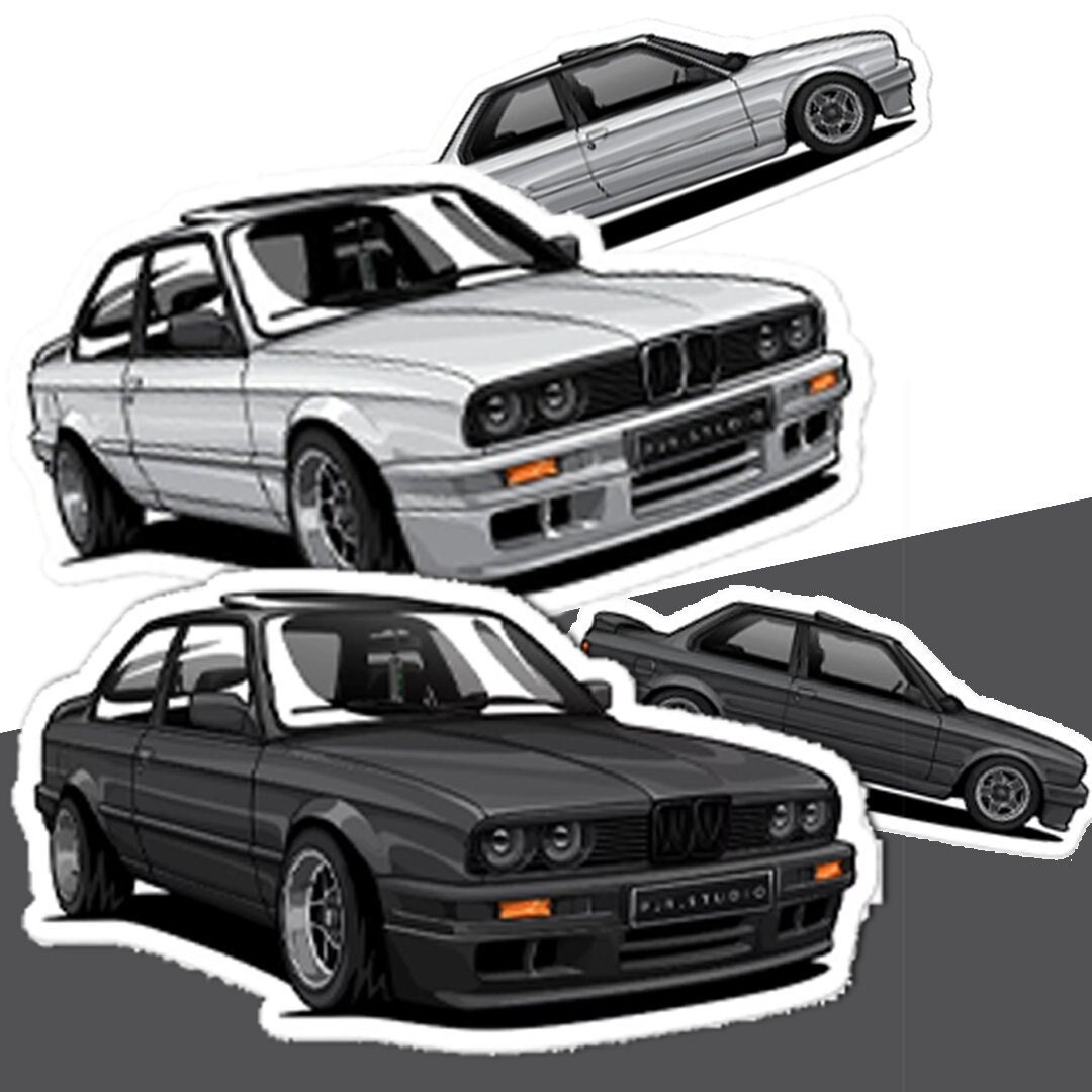 Stickers BMW M3 E30 Car Sticker Car Lover Best Gift Car | Etsy Canada