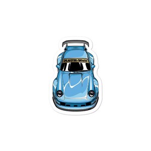 Porsche RWB 993 Sticker: High Opacity Vinyl Car Decal - Etsy