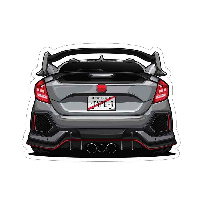 Stickers Honda Civic Type-r Fk8 Car Sticker Car Lover - Etsy Canada