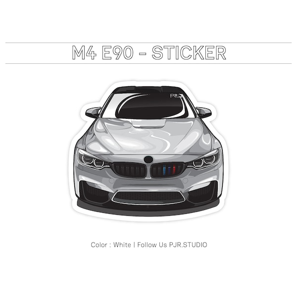 Bmw M4 Stickers - Etsy