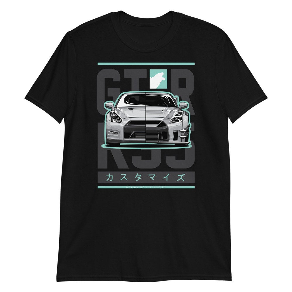 Unisex T-Shirt Nissan GT-R R35 racing shirt car shirt | Etsy