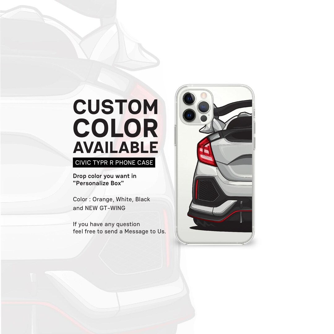 Type-r iPhone Case: Car Lover Gift, Pjr.studio - Etsy