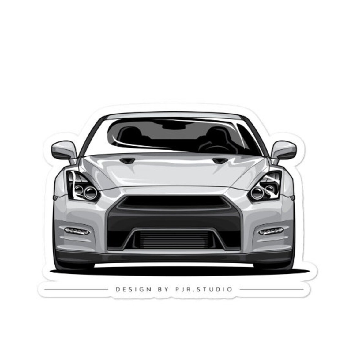 Stickers Nissan GT-R R35 Car Sticker Car Lover Best - Etsy