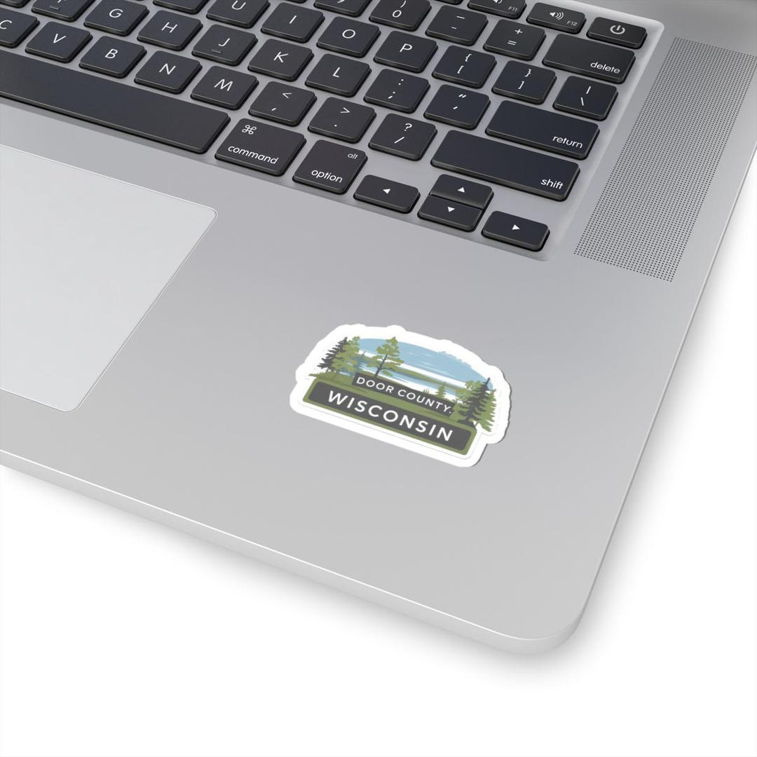Door County Wisconsin Kiss-cut Stickers, Outdoorsy Decor, Travel ...