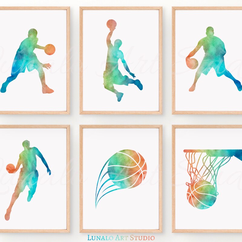 Basketball Print - Etsy