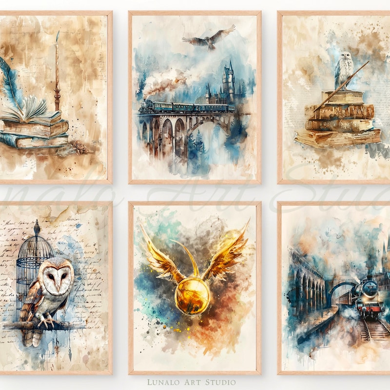 Harrypotter Posters - Etsy