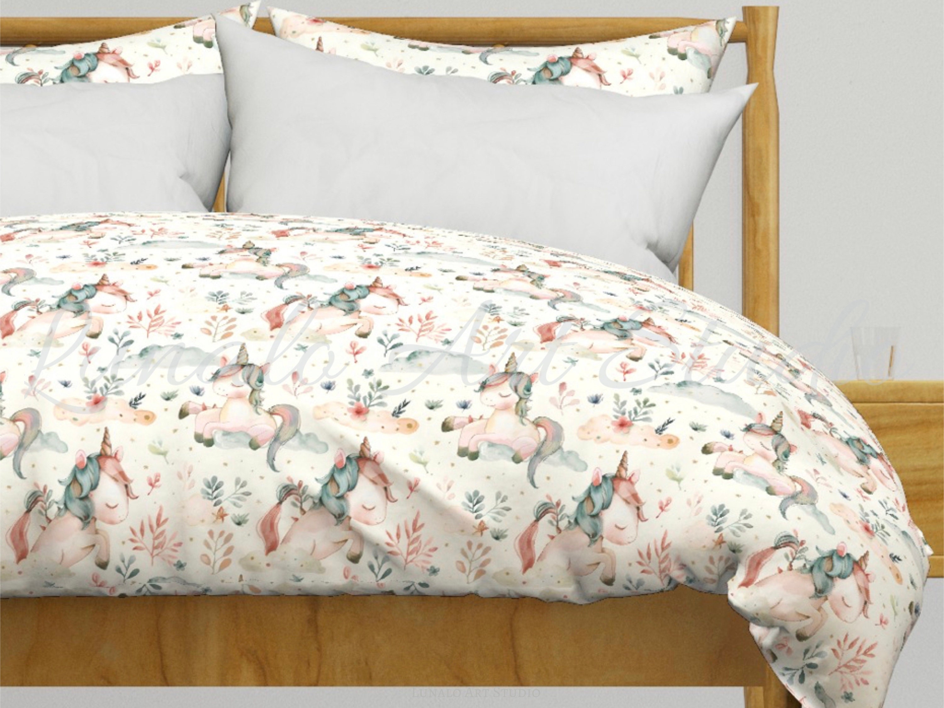 Unicorn Seamless Pattern, Unicorn Fabric Design, Surface Pattern ...