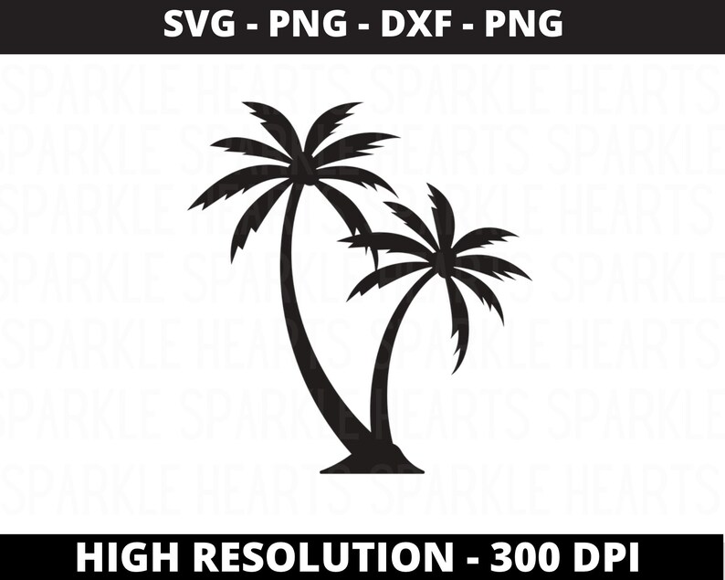 Palm Tree Cut Files for Cricut Palm Tree Svg Summer Svg - Etsy