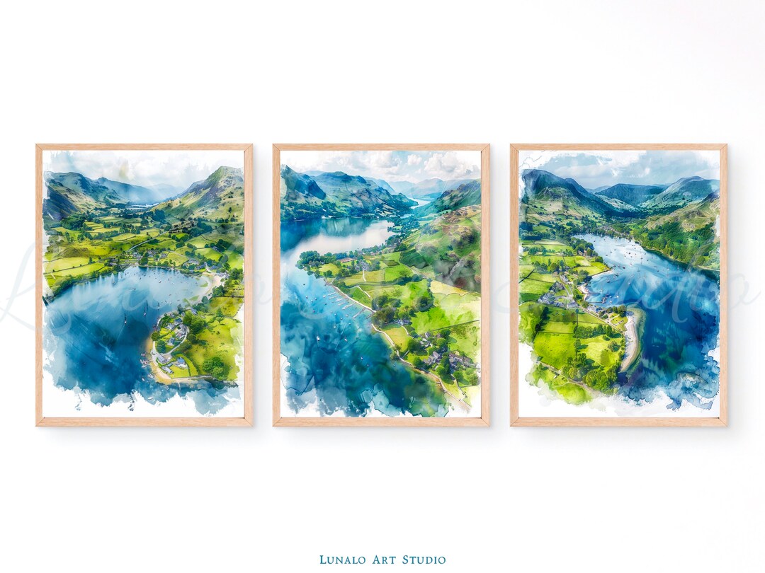 Lake District Print, Lake District Art, Printable Wall Art Lake ...