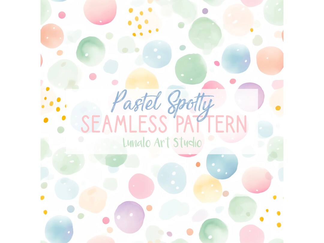 Spotted Seamless Pattern, Surface Print, Seamless File Digital Download ...