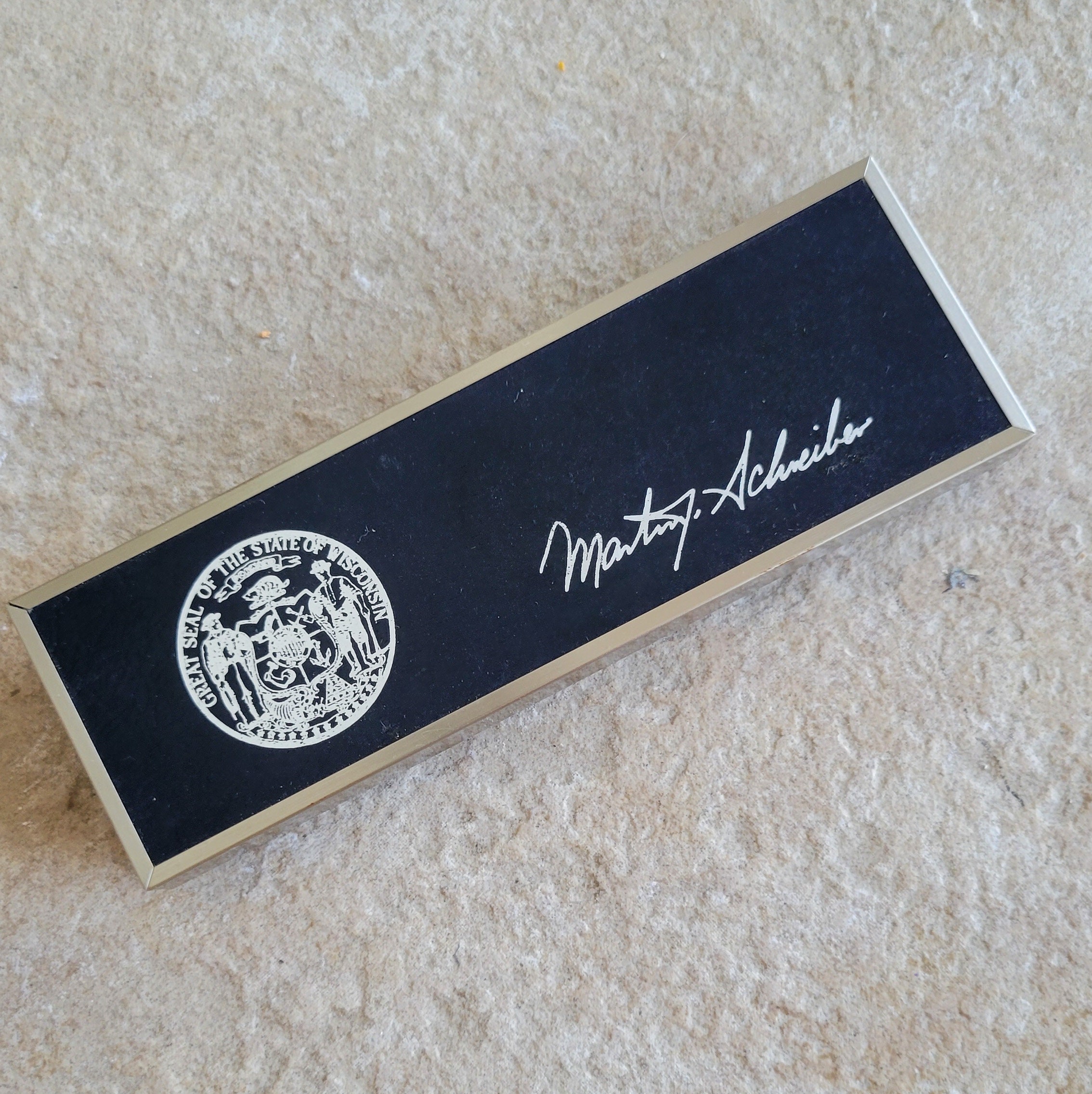 Vintage Parker Pen Governor Martin Marty Schreiber Floating Ball Pen ...