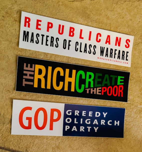 Anti Conservative Bumper Stickers