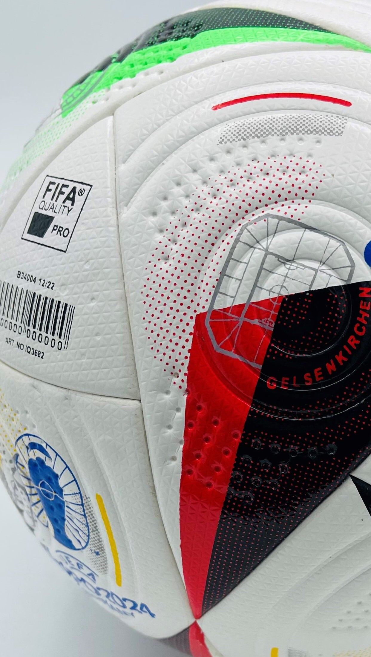 UEFA Euro Official Soccer Match Ball Size 5, Euro UEFA Germany Official ...