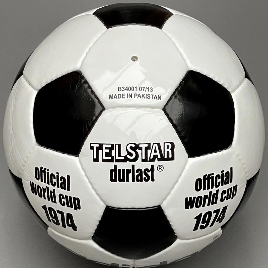 Telstar Durlast World Cup 1974 Official Match Ball | Size 5 | Vintage ...