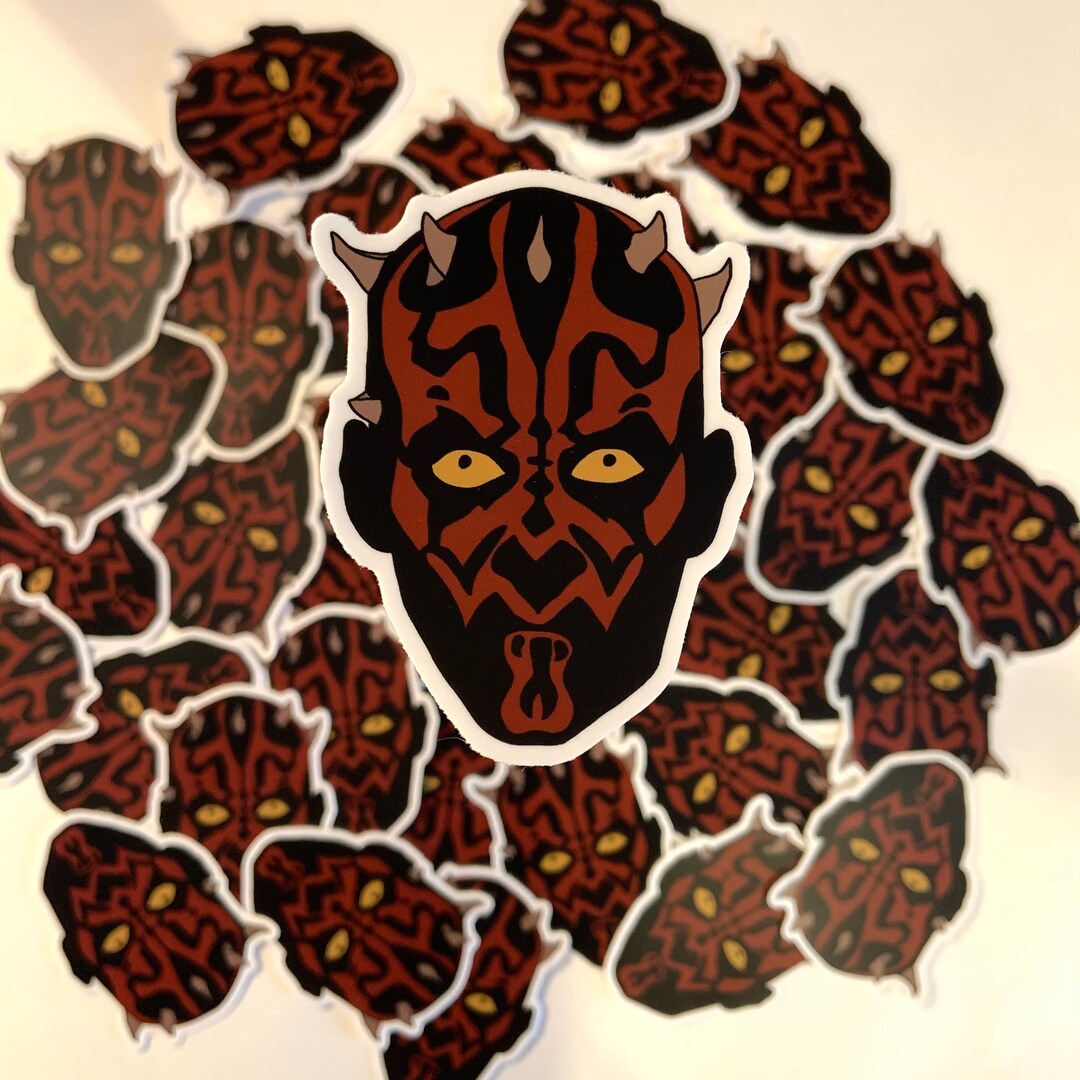 Darth Maul Sticker - Etsy