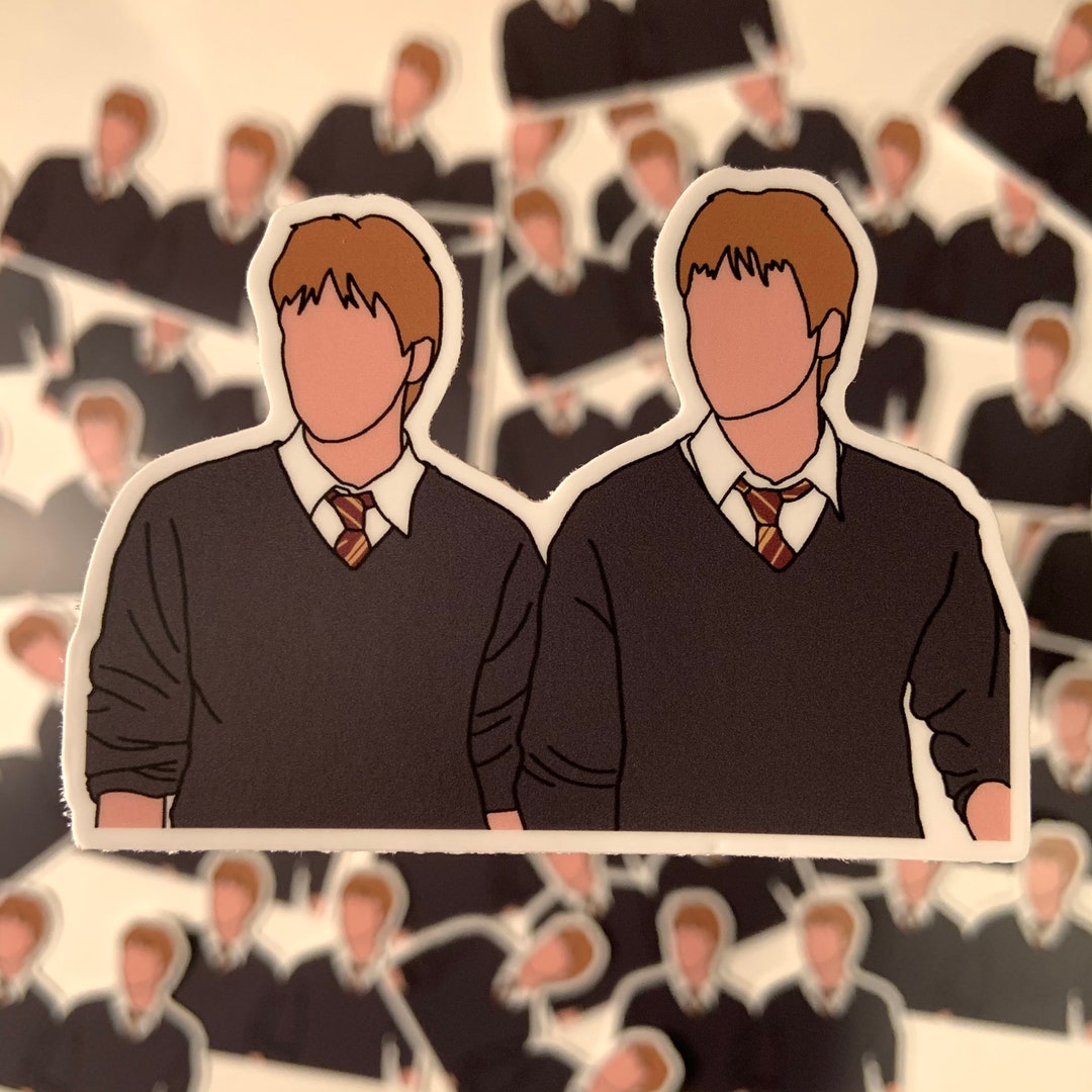 Fred and George Weasley Sticker - Etsy