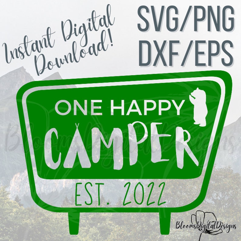 One Happy Camper Woodland Baby Shower Camping Birthday Decorations ...