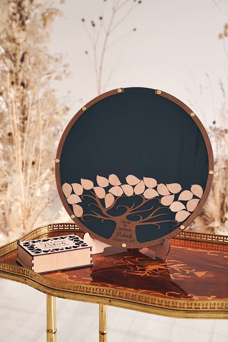 Wedding Guest Book Drop Box Alternative Wedding Guest Book - Etsy