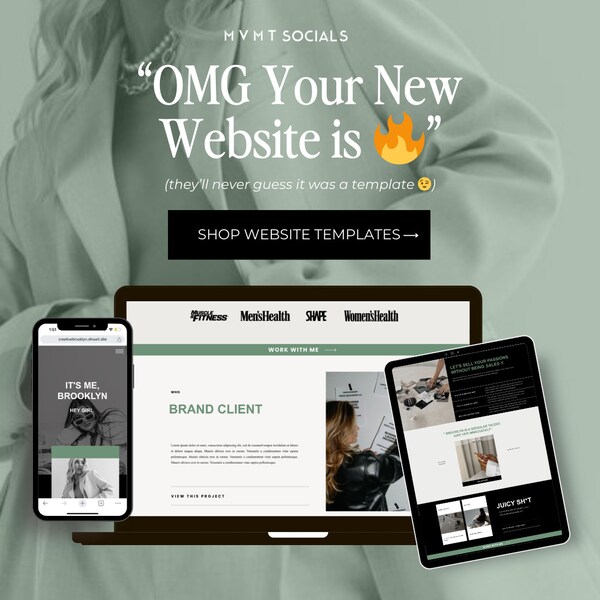 High Converting Showit Template - Etsy High Converting Showit Template - Etsy