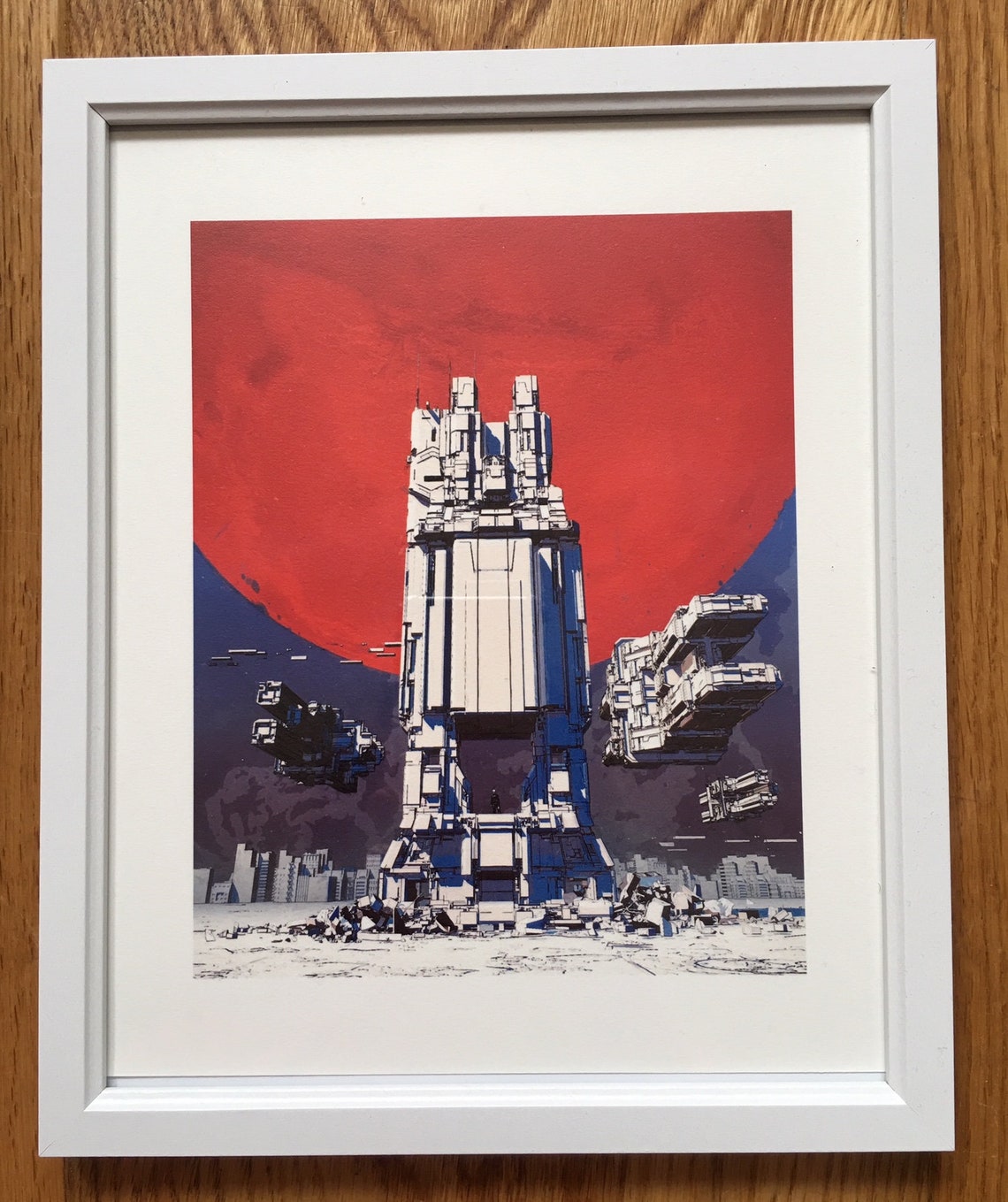 Beeple Framed Official Print NFT 1981 Forward - Etsy