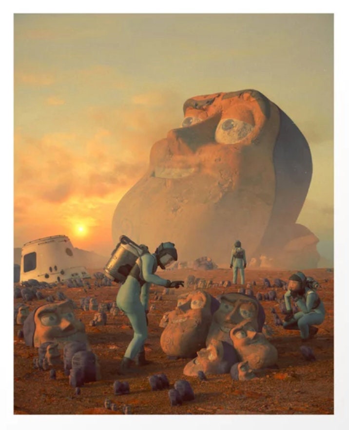 Beeple Official Print NFT Infinity & Beyond - Etsy