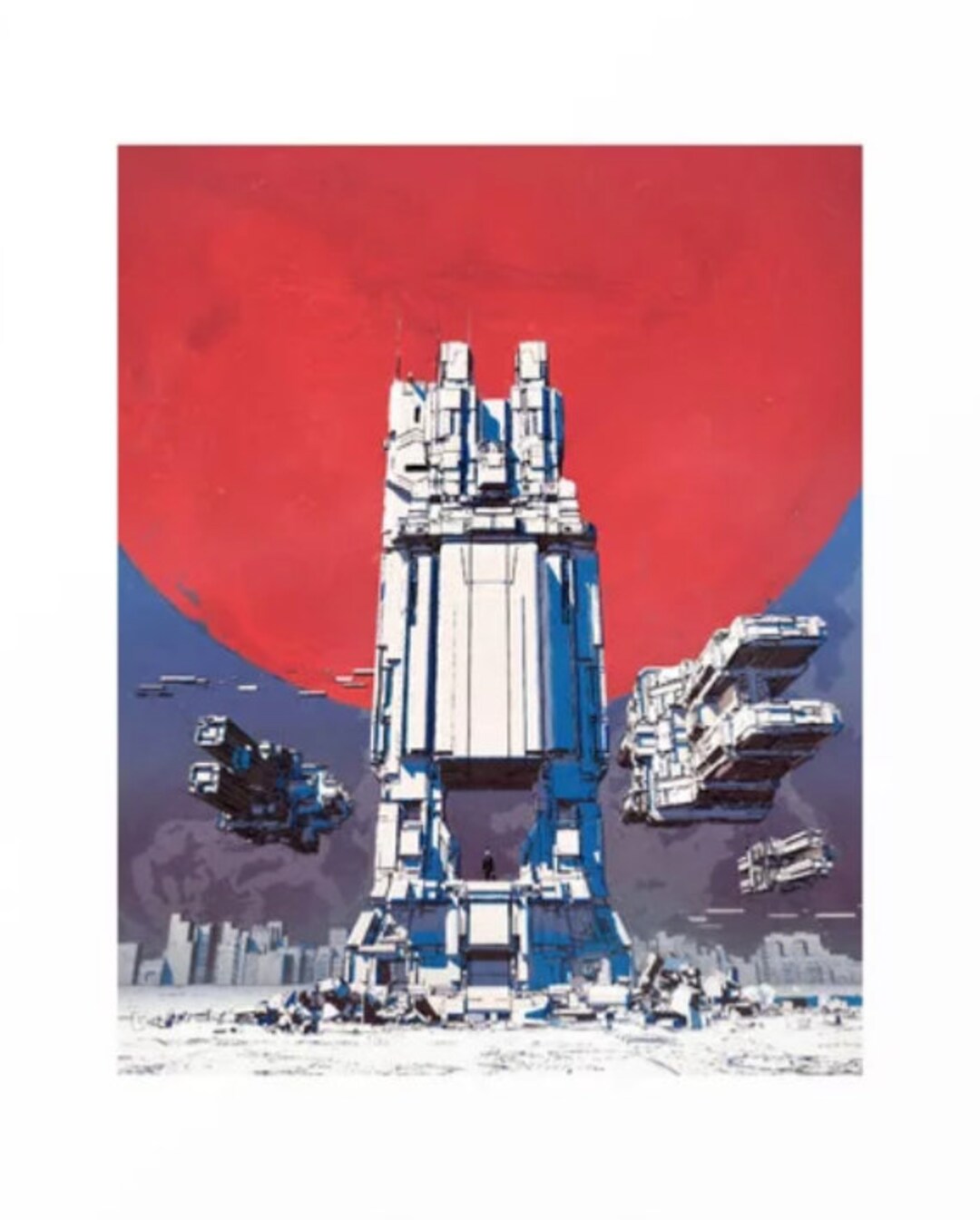 Beeple Framed Official Print NFT 1981 Forward - Etsy