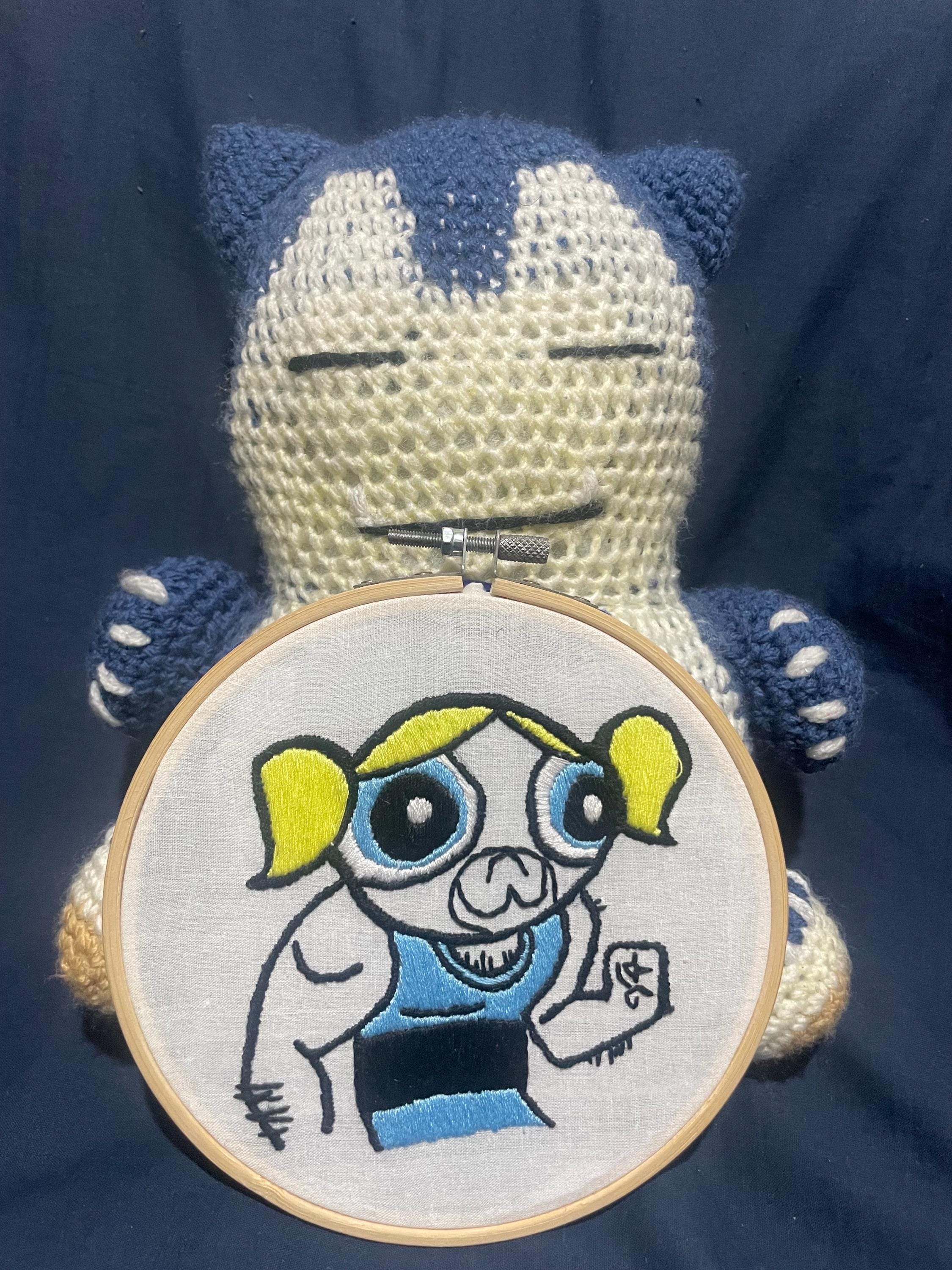 Fake Bubbles Powerpuff Girls Embroidery - Etsy