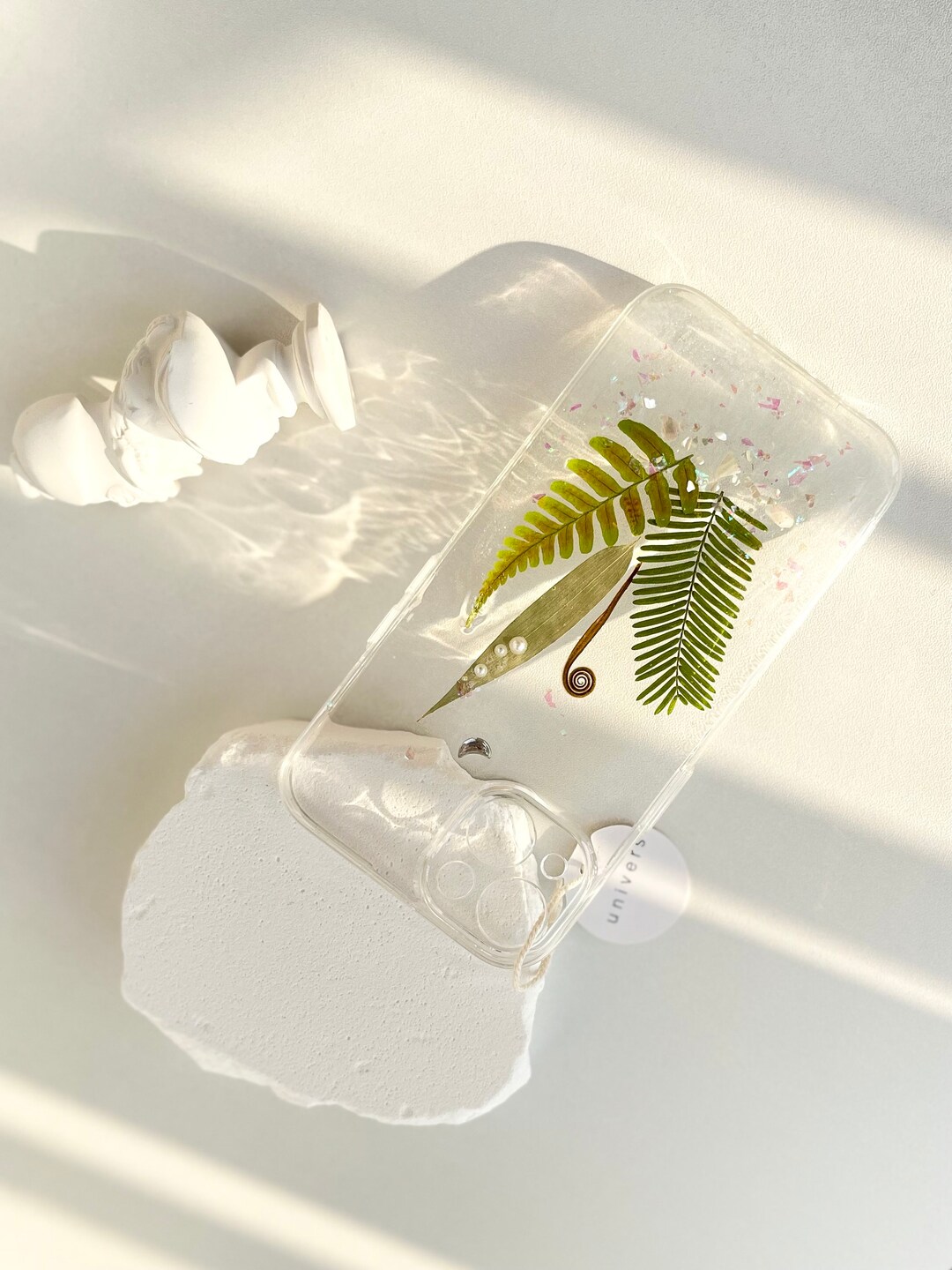 Jungle Herbs Real Plants Pressed Flower Phone Case Aesthetics iPhone X ...