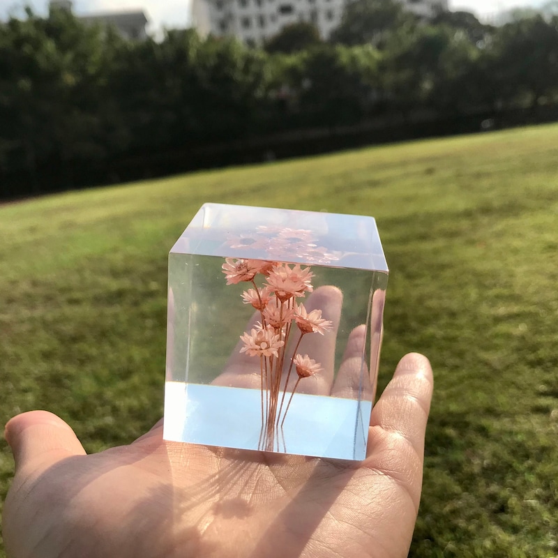Resin Cube - Etsy