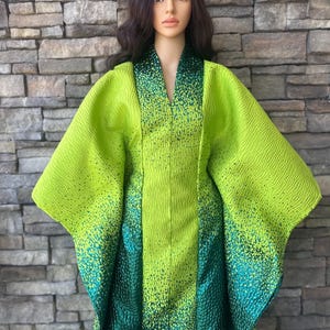 Rich Aunt Two-toned Embossed Brocade Bubu, Kaftan Dress, Boubou ...