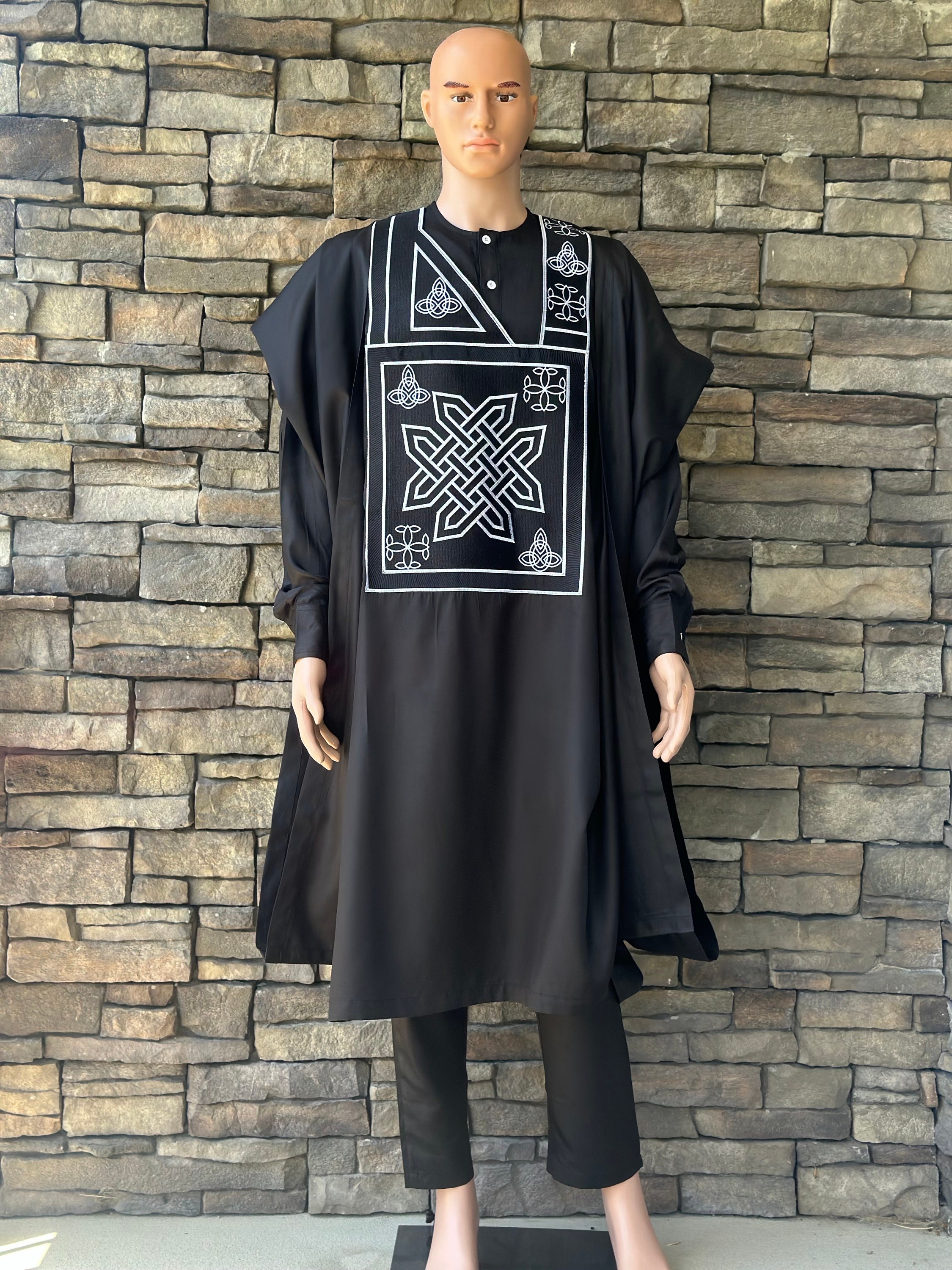 Agbada Set, Nigeria Male Outfit, Buba and Sokoto - Etsy