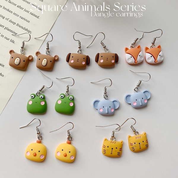 Animal Earrings - Etsy Australia