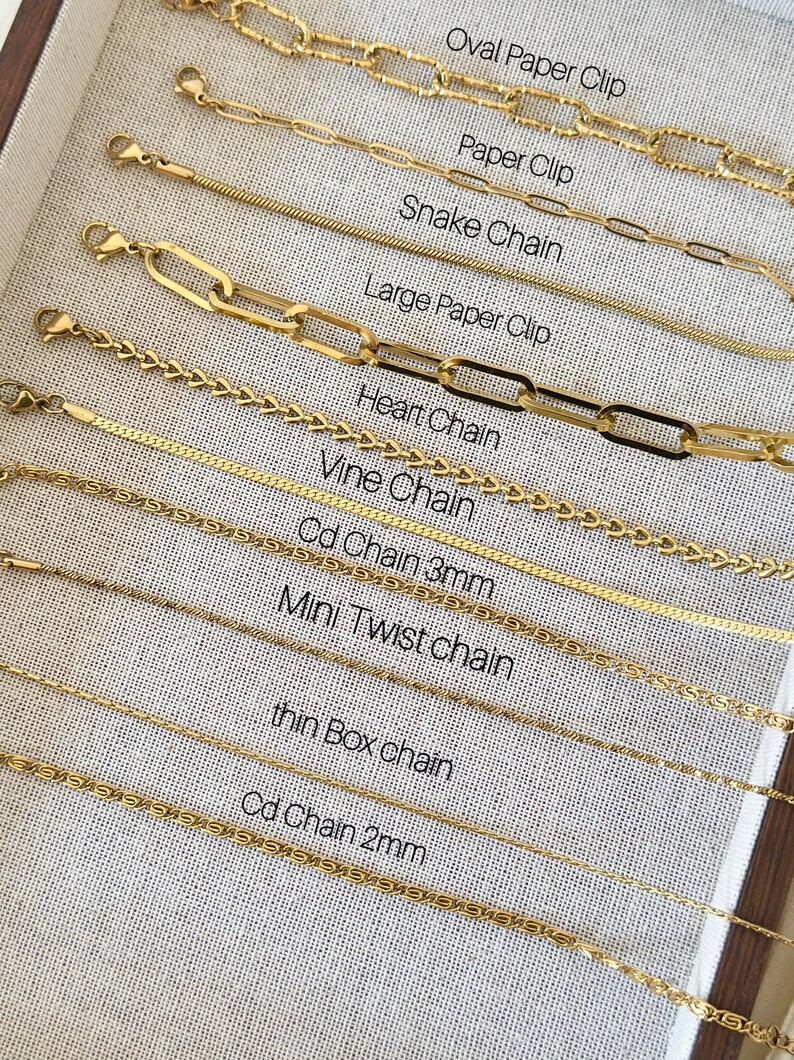 Gold Stainless Steel Bracelet, Minimalist Gold Chain Bracelet ...