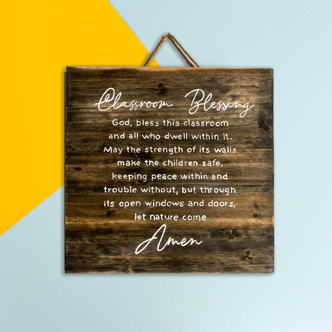 Classroom Prayer Blessing for Teachers Teacher's Prayer - Etsy