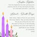Printable Four-week Advent Candle Lighting & Prayer Guide for ...