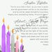 Printable Four-week Advent Candle Lighting & Prayer Guide for ...